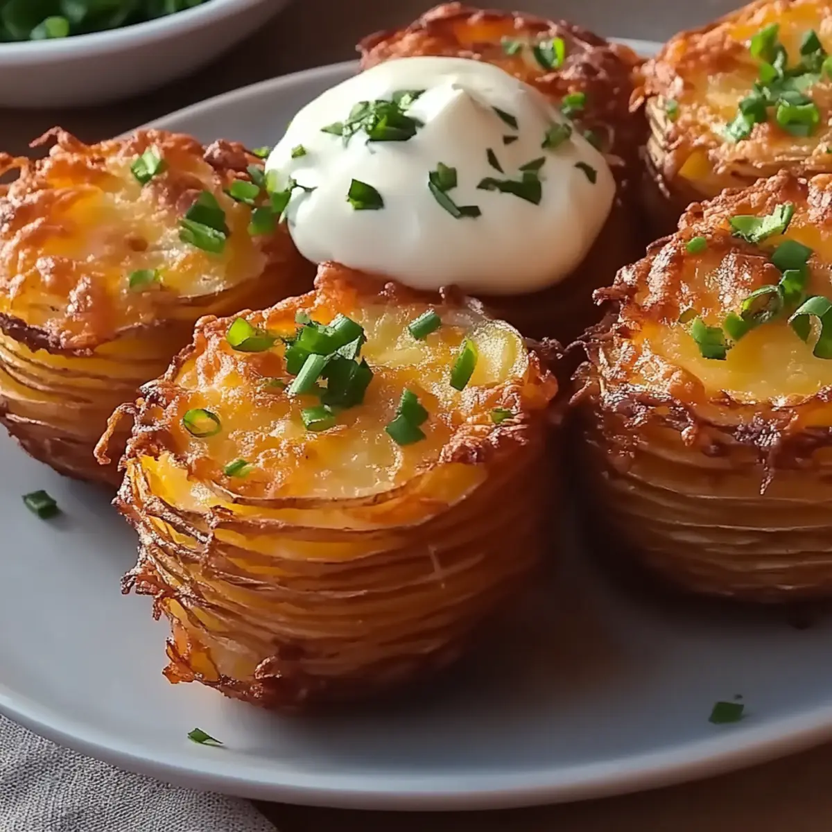 Crispy Southwest Potato Stacks: Irresistibly Cheesy Delight